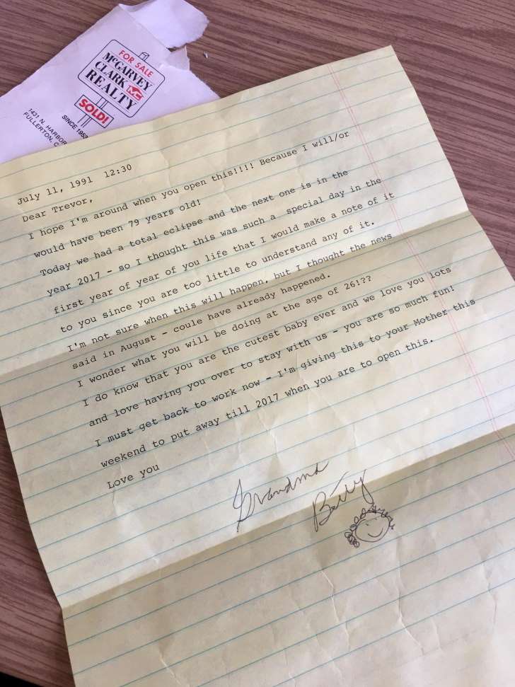 A Letter To Your Loved Ones Writing Your Life
